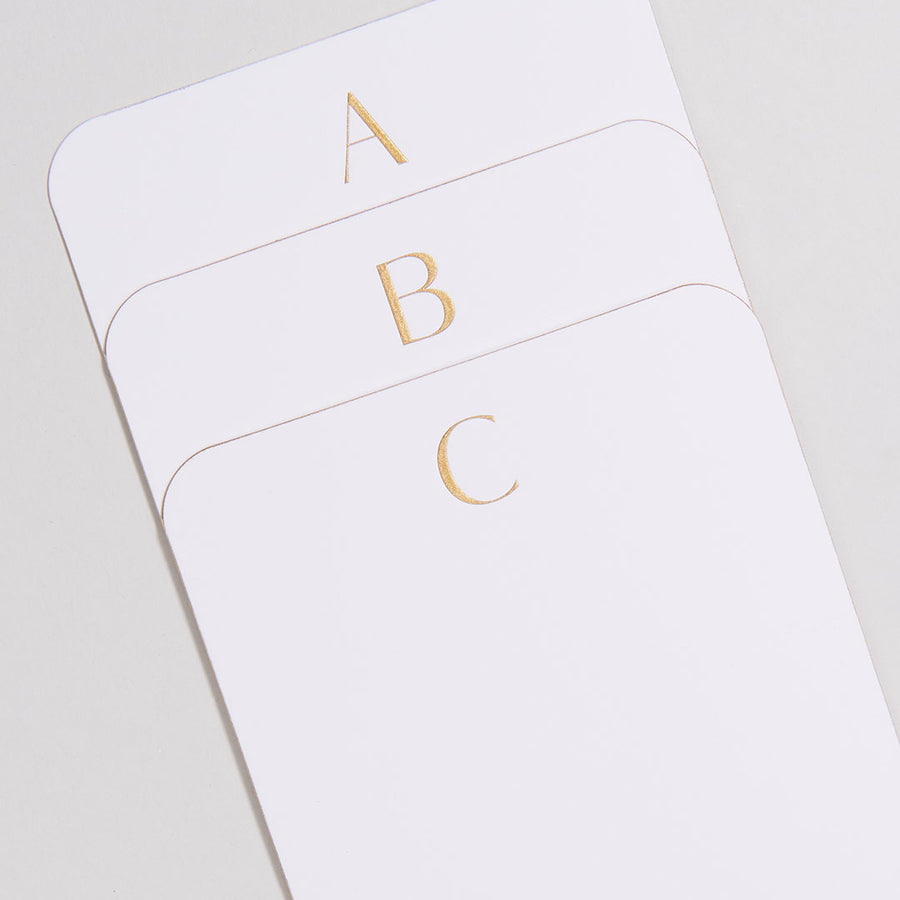 Monogram Notecards – Dear Annabelle