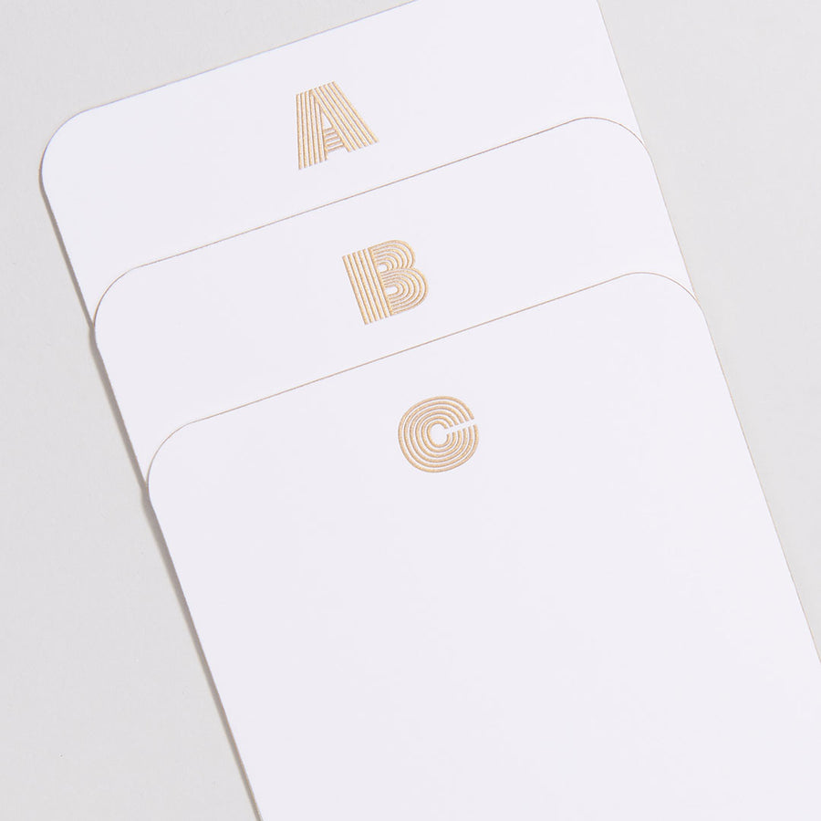 Monogram Notecards – Dear Annabelle