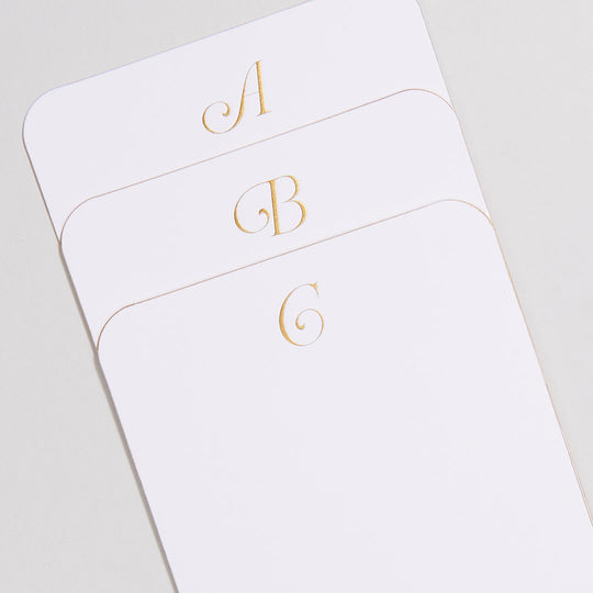 Monogram Notecards – Dear Annabelle